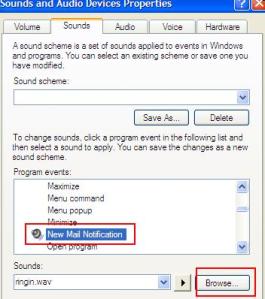 How to set a custom New Mail Notification Sound in Windows | vimalsuresh